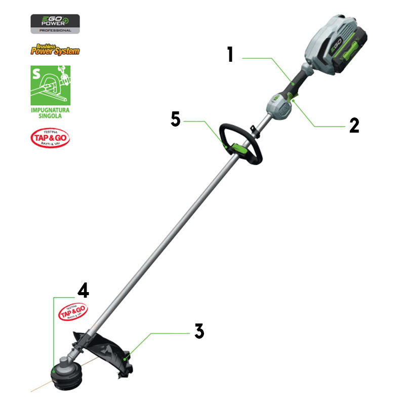 EGO ST1530E EgoPower+ Professional Brush Cutter